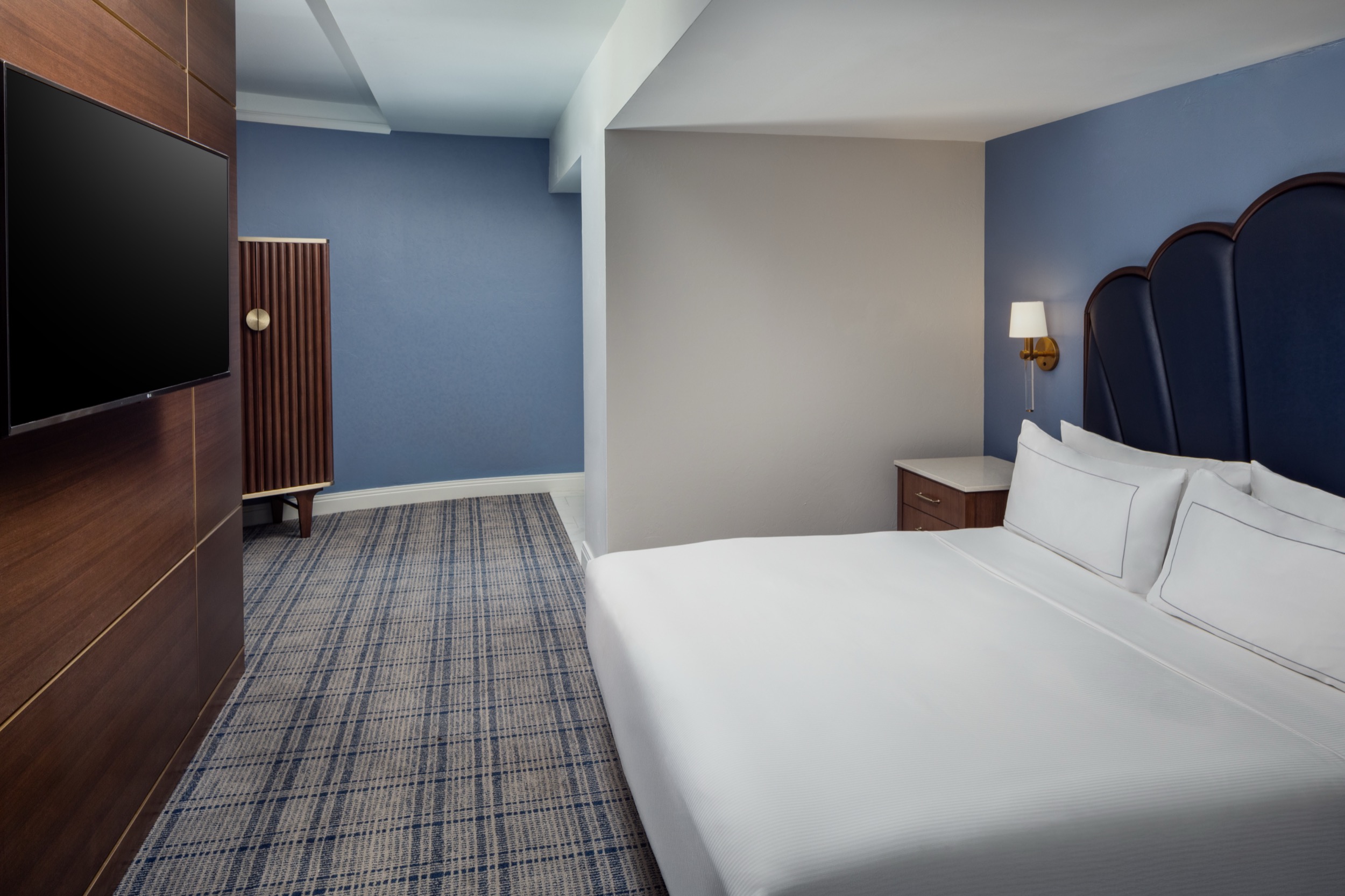 1 King 1 Bedroom Suite Mobility Accessible with Roll-In Shower - The ...